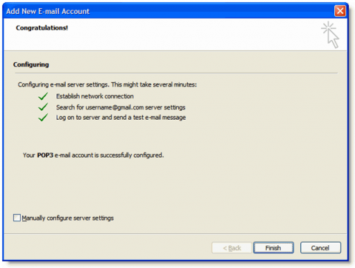 Gmail POP3 & SMTP Server Settings | FDS